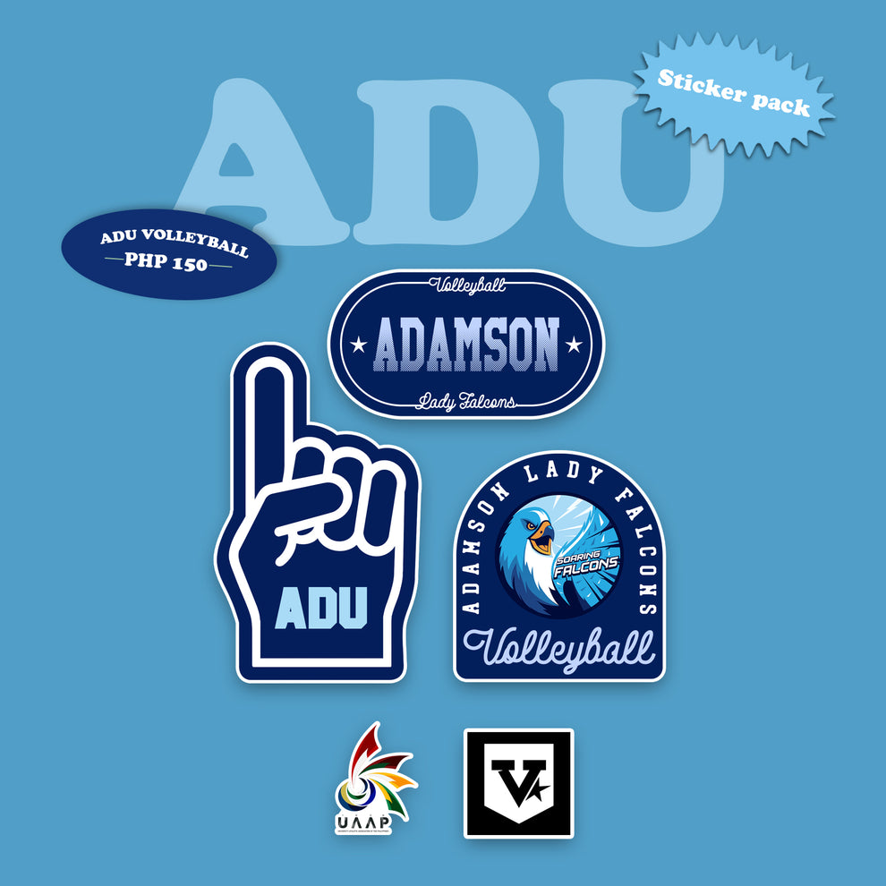 ADAMSON Volleyball Sticker Collection – Varsity Lifestyle Co.