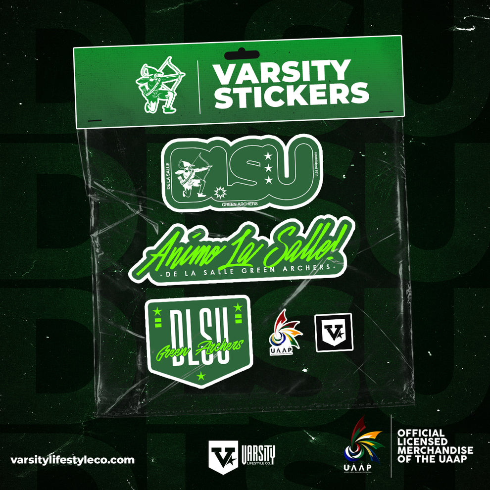 DLSU Classic V2 Sticker Collection – Varsity Lifestyle Co.